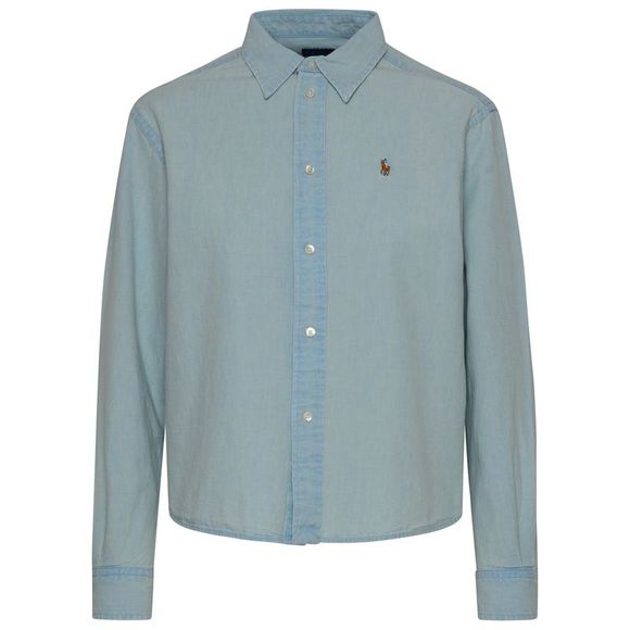 Polo Ralph Lauren | Tops | Polo Ralph Lauren Camicia In Denim Di Cotone ...